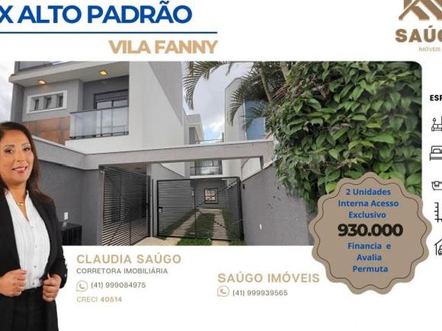 Casa com 224 m² e 3 quartos à venda na vila Fanny