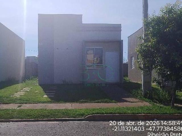 Casa com 2 dormitórios à venda, 44 m² por R$ 126.926,84 Jardim das Palmeiras Ribeirão Preto/SP