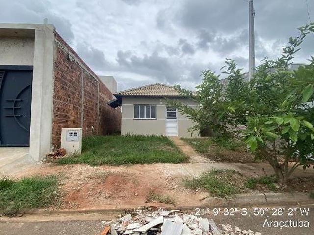 Casa com 2 dorm à venda, 45 m² por R$ 122.930,98 Residencial Sylvio Jose Venturolli Araçatuba/SP