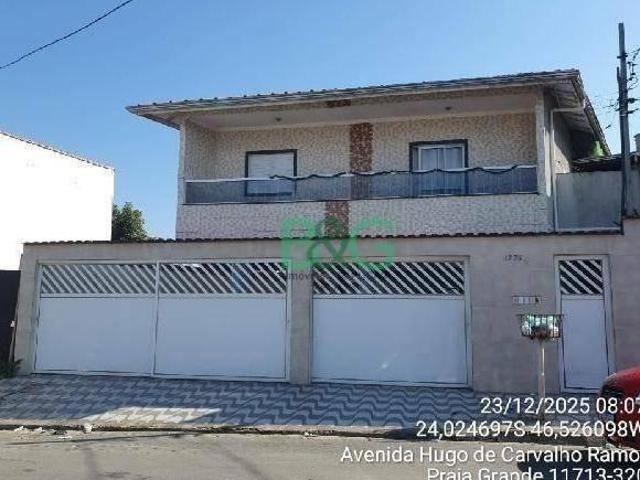 Casa com 2 dorm à venda, 50 m² por R$ 168.384 Balneário Esmeralda Praia Grande/SP
