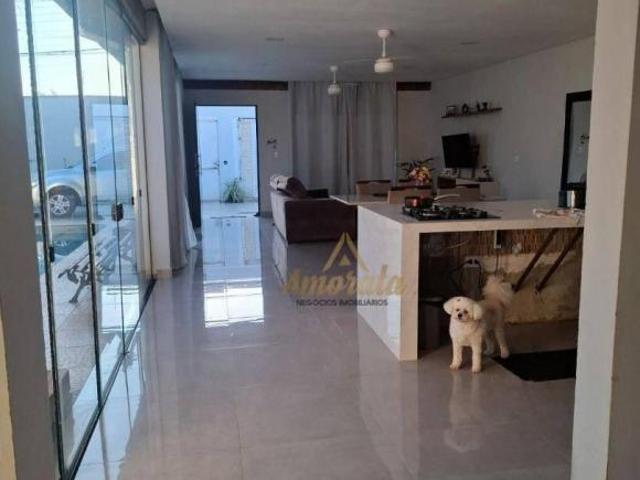 Casa com 2 dormitórios à venda, 106 m² por R$ 450.000,00 Residencial Parque Rochele II Santa Bár