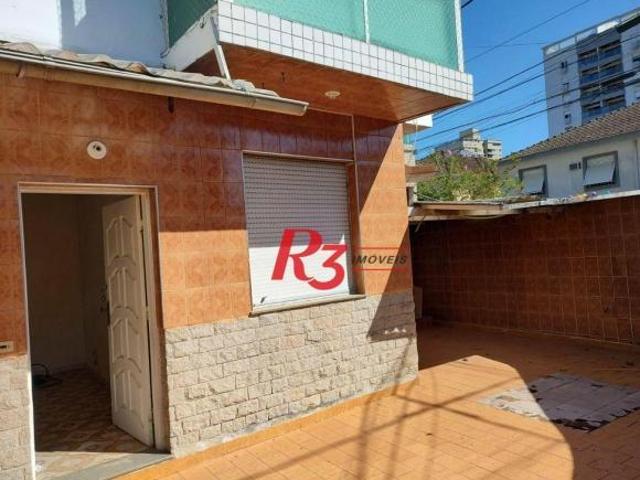 Casa com 2 dormitórios à venda, 107 m² por R$ 850.000,00 Ponta da Praia Santos/SP