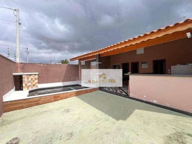 Casa com 2 dormitórios à venda, 100 m² por R$ 299.000,00 Estância São José Peruíbe/SP