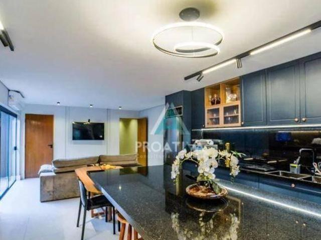Casa com 2 dormitórios à venda, 141 m² Vila Valparaíso Santo André/SP