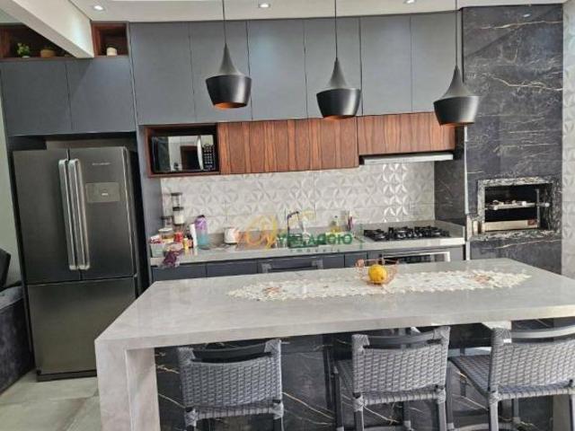 Casa com 2 dormitórios à venda, 170 m² por R$ 560.000 Residencial Vila Madalena São José do Rio