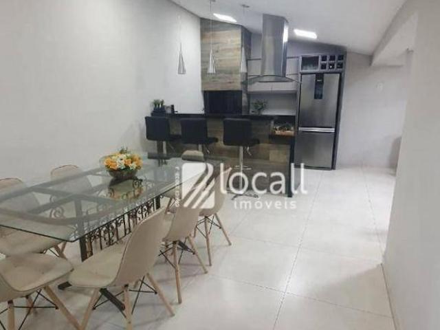 Casa com 2 dormitórios à venda, 185 m² por R$ 490.000,00 Residencial Palestra São José do Rio Pr