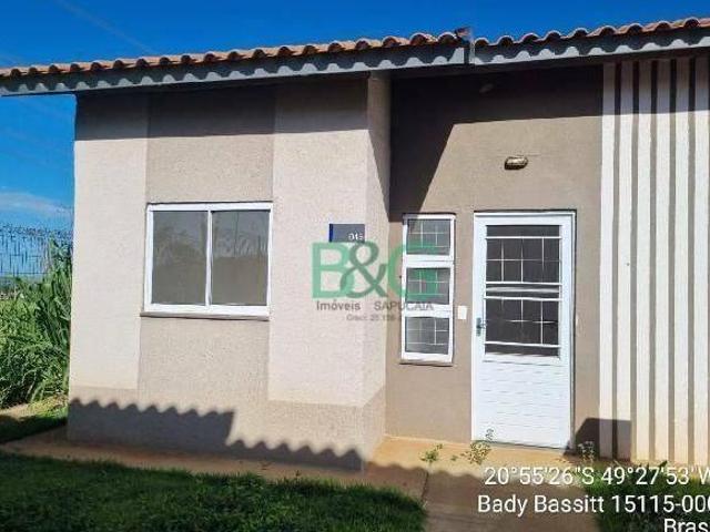 Casa com 2 dormitórios à venda, 40 m² por R$ 94.815,14 Bady Bassitt Bady Bassitt/SP