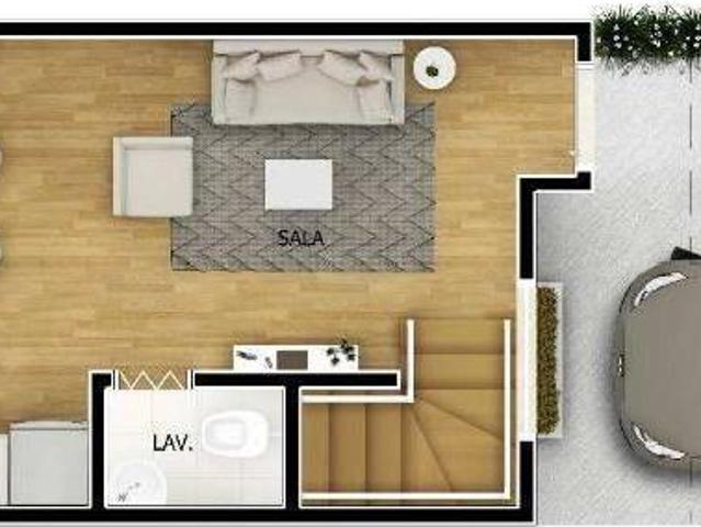 Casa com 2 dormitórios à venda, 40 m² por R$ 250.000,00 Vila Mineirão Sorocaba/SP