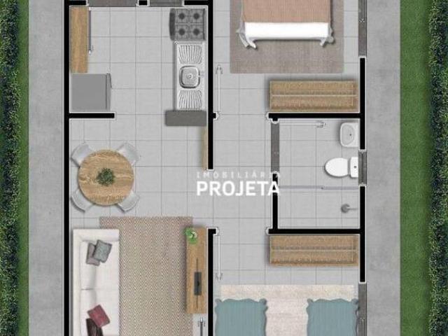 Casa com 2 dormitórios à venda, 43 m² Vida Nova Pacaembu 4 Presidente Prudente/SP