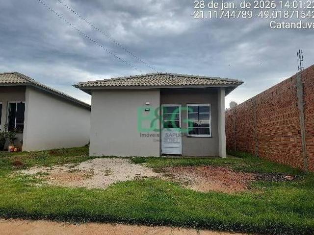Casa com 2 dormitórios à venda, 43 m² por R$ 50.944,77 Residencial Nova Catanduva III Catanduva/