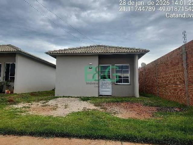 Casa com 2 dormitórios à venda, 43 m² por R$ 50.944,77 Residencial Nova Catanduva III Catanduva/