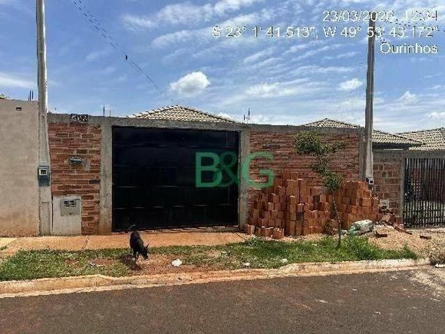 Casa com 2 dormitórios à venda, 43 m² por R$ 114.838,57 Ourinhos Constante II Ourinhos/SP