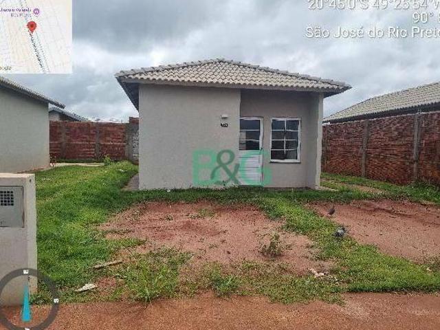Casa com 2 dormitórios à venda, 43 m² por R$ 118.782,45 Fazenda Vista Alegre Zona Rural São Jo