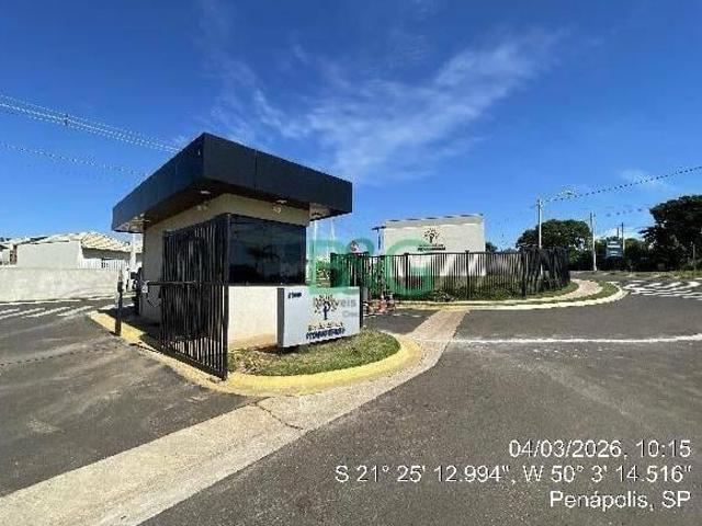 Casa com 2 dormitórios à venda, 44 m² por R$ 106.667,03 RESIDENCIAL PITANGUEIRAS Penápolis/SP