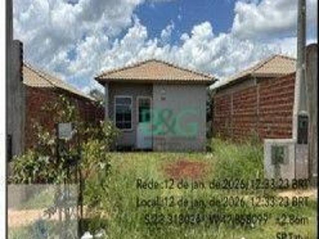 Casa com 2 dormitórios à venda, 44 m² por R$ 107.651,92 Caguassu Tatuí/SP