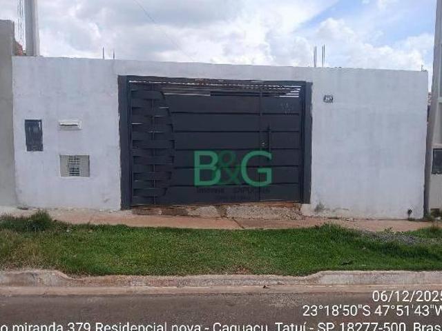 Casa com 2 dormitórios à venda, 44 m² por R$ 132.970,97 Caguassu Tatuí/SP