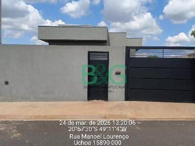 Casa com 2 dormitórios à venda, 46 m² por R$ 114.838,57 Viva Uchoa I Uchoa/SP