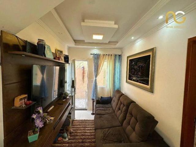 Casa com 2 dormitórios à venda, 46 m² por R$ 325.000,00 Maracanã Praia Grande/SP