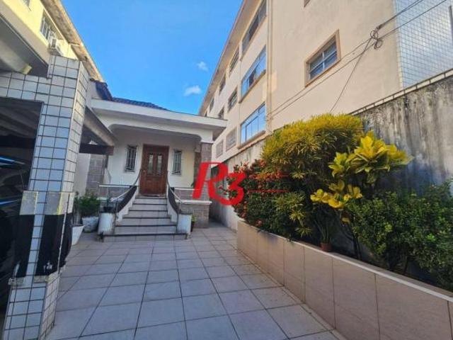 Casa com 2 dormitórios à venda, 475 m² por R$ 2.200.000,00 Gonzaga Santos/SP
