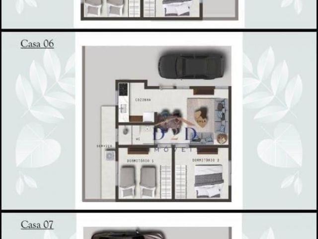 Casa com 2 dormitórios à venda, 47 m² por R$ 349.000,00 Jardim Colonial Atibaia/SP