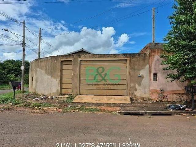 Casa com 2 dormitórios à venda, 48 m² por R$ 112.988,17 Jardim Santa Rita Sertãozinho/SP