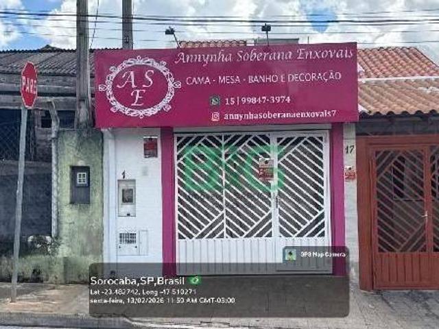 Casa com 2 dormitórios à venda, 49 m² por R$ 156.137,65 Jardim Wanel Ville V Sorocaba/SP