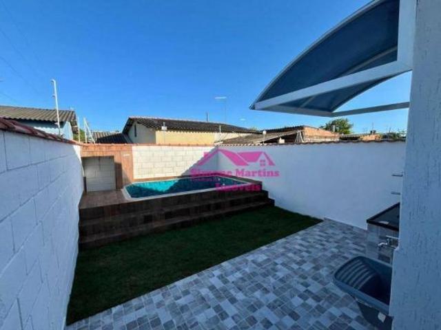 Casa com 2 dormitórios à venda, 49 m² por R$ 285.000,00 Balneário Gaivota Itanhaém/SP