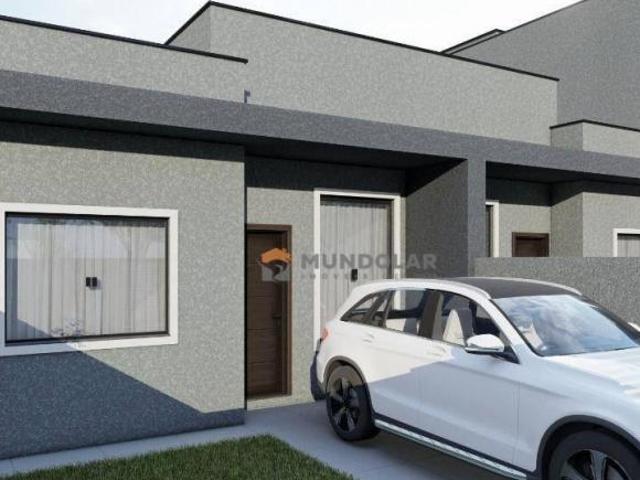 Casa com 2 dormitórios à venda, 50 m² por R$ 490.000,00 Capela Velha Araucária/PR
