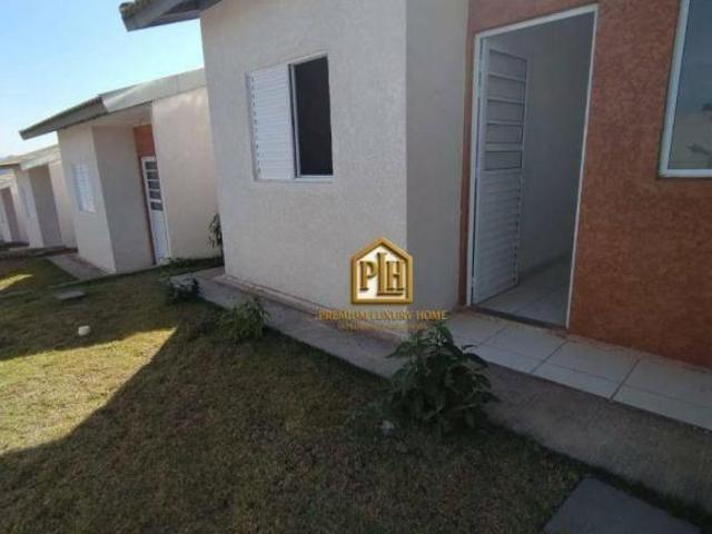 Casa com 2 dormitórios à venda, 50 m² por R$ 329.393,88 Caetetuba Atibaia/SP