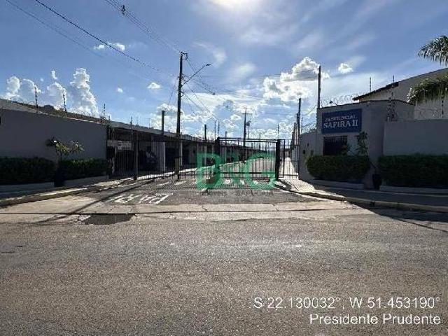 Casa à venda, 51 m² por R$ 122.091,53 Jardim Santa Fé Presidente Prudente/SP