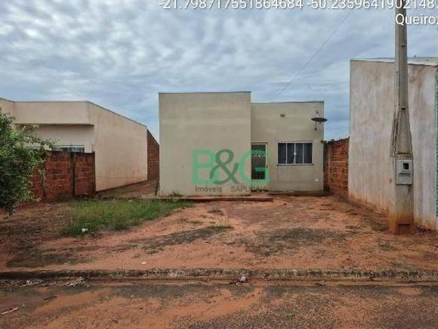 Casa com 2 dormitórios à venda, 53 m² por R$ 84.892,14 Caingangs Queiroz/SP