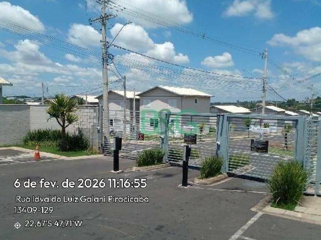 Casa com 2 dormitórios à venda, 54 m² por R$ 128.740,08 Parque Residencial Piracicaba Piracicaba