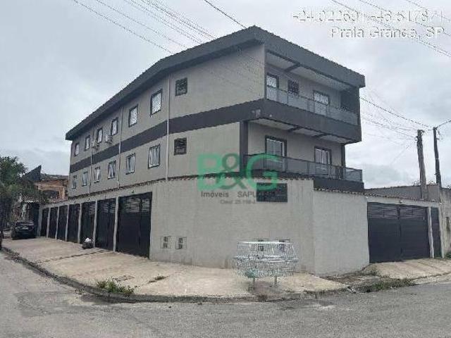 Casa com 2 dormitórios à venda, 54 m² por R$ 226.552,67 Jardim Aclimação Praia Grande/SP