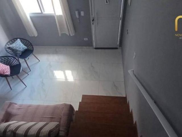 Casa com 2 dormitórios à venda, 54 m² por R$ 380.000,00 Aviação Praia Grande/SP