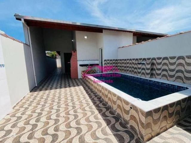 Casa com 2 dormitórios à venda, 55 m² por R$ 445.000,00 Balneário Campos Eliseos Itanhaém/SP