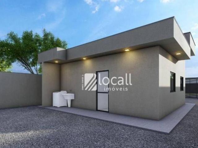 Casa com 2 dormitórios à venda, 55 m² por R$ 390.000,00 Setsul São José do Rio Preto/SP