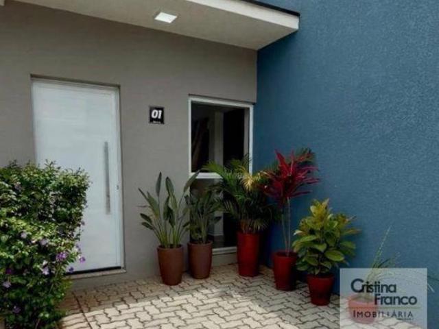 Casa com 2 dormitórios à venda, 56 m² por R$ 480.000,00 Condomínio Villaggio Alvaro Scalet Salto