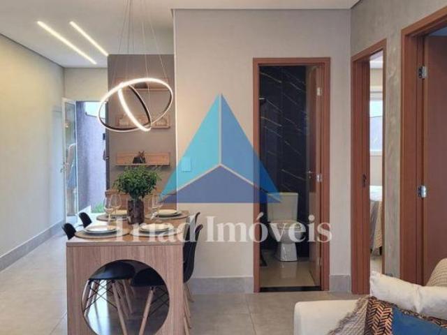 Casa com 2 dormitórios à venda, 58,68m² por R$ 339.900 Parque Residencial Rochelle Santa Bárbara