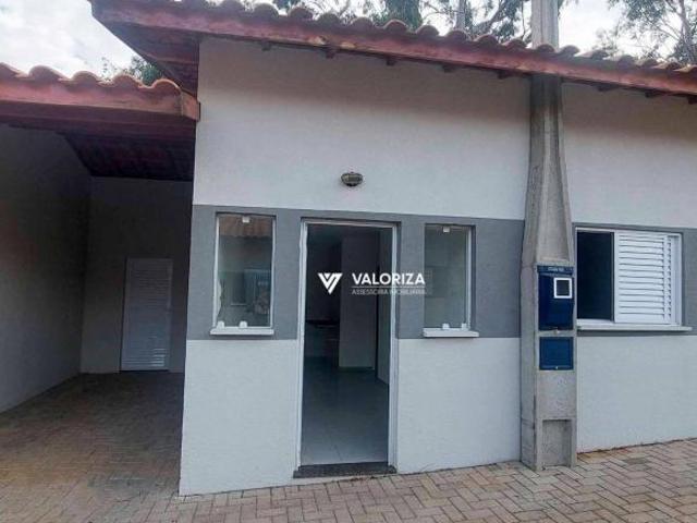 Casa com 2 dormitórios à venda, 58 m² por R$ 355.000,00 Caguaçu Sorocaba/SP