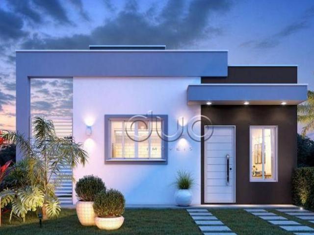 Casa com 2 dormitórios à venda, 60 m² por R$ 328.435,12 Taquaral Piracicaba/SP