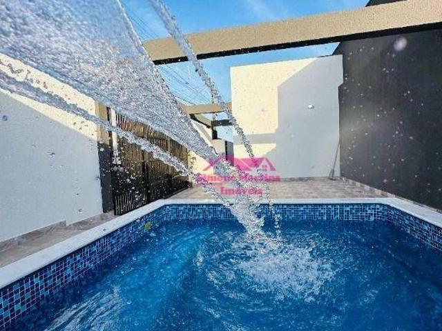 Casa com 2 dormitórios à venda, 61 m² por R$ 379.900,00 Vila Atlântica Mongaguá/SP