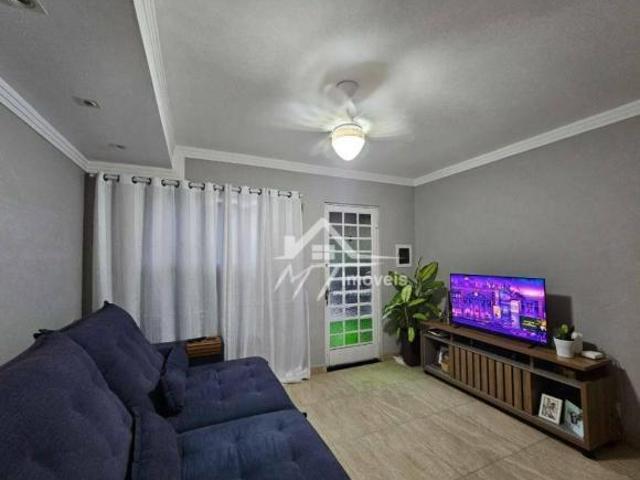 Casa com 2 dormitórios à venda, 61 m² por R$ 380.000 Parque Villa Flores Sumaré/SP