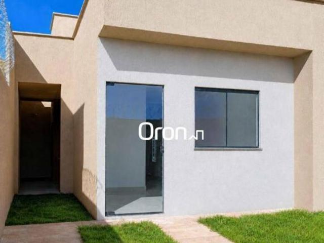 Casa com 2 dormitórios à venda, 62 m² por R$ 255.000,00 Carolina Parque Goiânia/GO