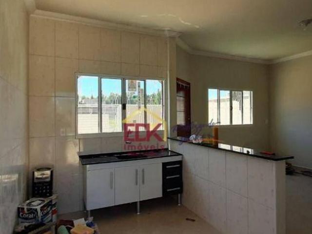 Casa com 2 dormitórios à venda, 65 m² por R$ 350.000 Quintas de Santa Cruz Taubaté/SP