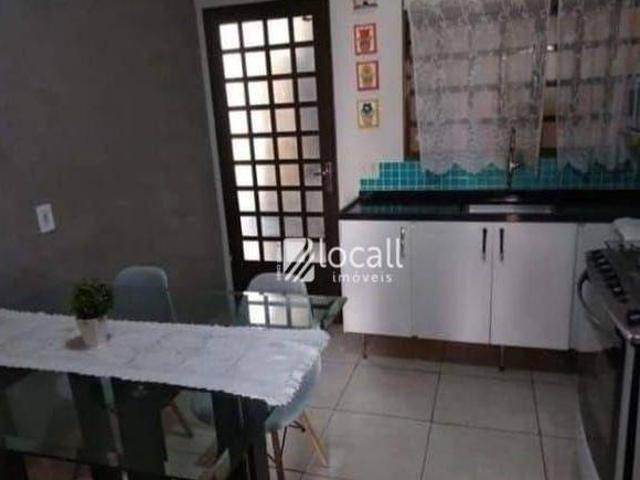 Casa com 2 dormitórios à venda, 65 m² por R$ 360.000,00 Residencial Nato Vetorasso São José do R