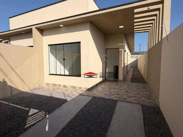 Casa com 2 dormitórios à venda, 68 m² por R$ 440.000 Balneário dos Golfinhos Caraguatatuba/SP