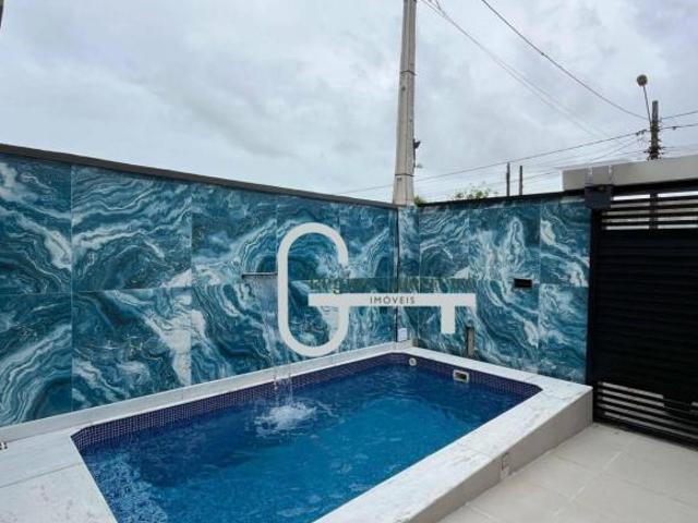 Casa com 2 dormitórios à venda, 70 m² por R$ 470.000,00 Estância São José Peruíbe/SP