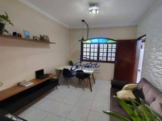 Casa com 2 dormitórios à venda, 72 m² por R$ 355.000,00 Maracanã Praia Grande/SP