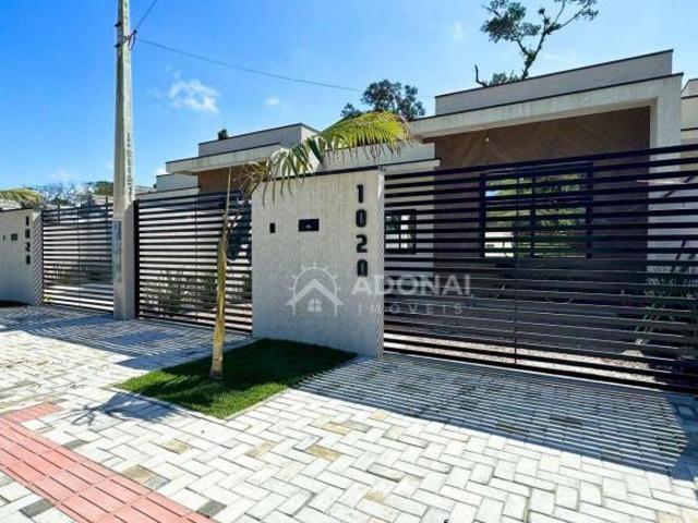 Casa com 2 dormitórios à venda, 73 m² por R$ 395.000,00 Brejatuba Guaratuba/PR