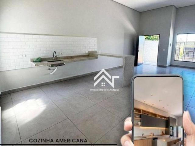 Casa com 2 dormitórios à venda, 75 m² por R$ 490.000,00 Caetetuba Atibaia/SP